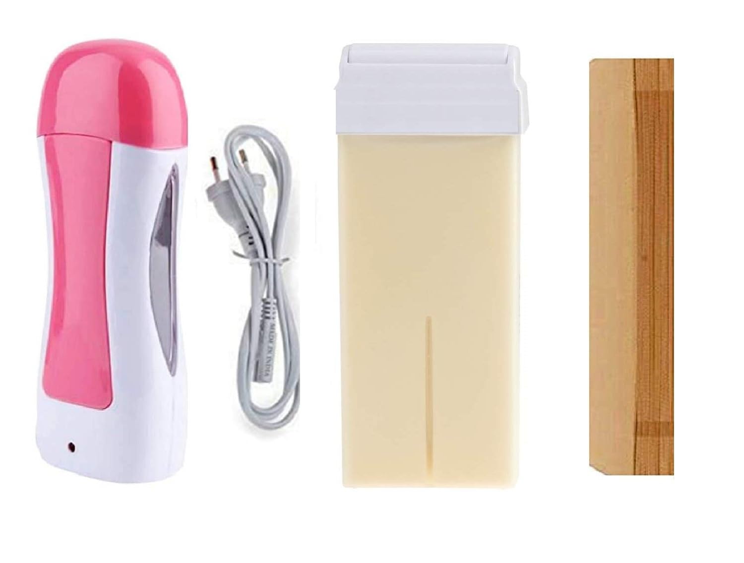 LRHAK Hair Removal Wax Kit Wax Heater Machine Roll on Wax Machine ...