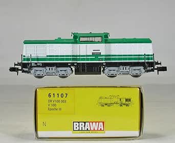 Amazon.co.jp: BRAWA #61107 DDR BR V100 Prototype Diesel Locomotive ...