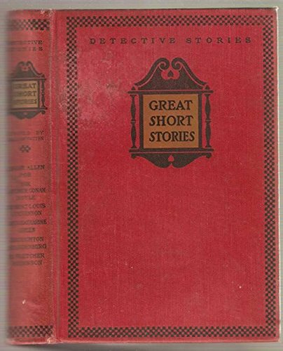 Great Short Stories, Volume 1 Detective Stories: Patten, William ...