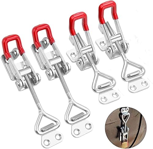 E-TING 4 Pack Heavy Duty 4002 Toggle Latch Clamp, Adjustable Toggle ...