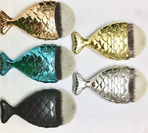 Amazon.com: The Chubby Mermaid Goldfish Foundation Makeup Brush for ...