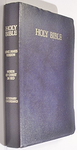 Holy Bible KJV Dictionary Concordance; Words Christ in Red - 162M ...