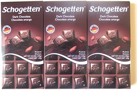 Amazon.com : Schogetten Alpine Milk Chocolate German Chocolate Bars ...