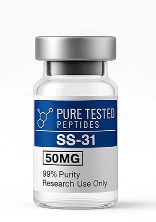 SS-31 50 mg Vial - Highly Purified Lyophilized Peptide 99% Pure SS31 ...