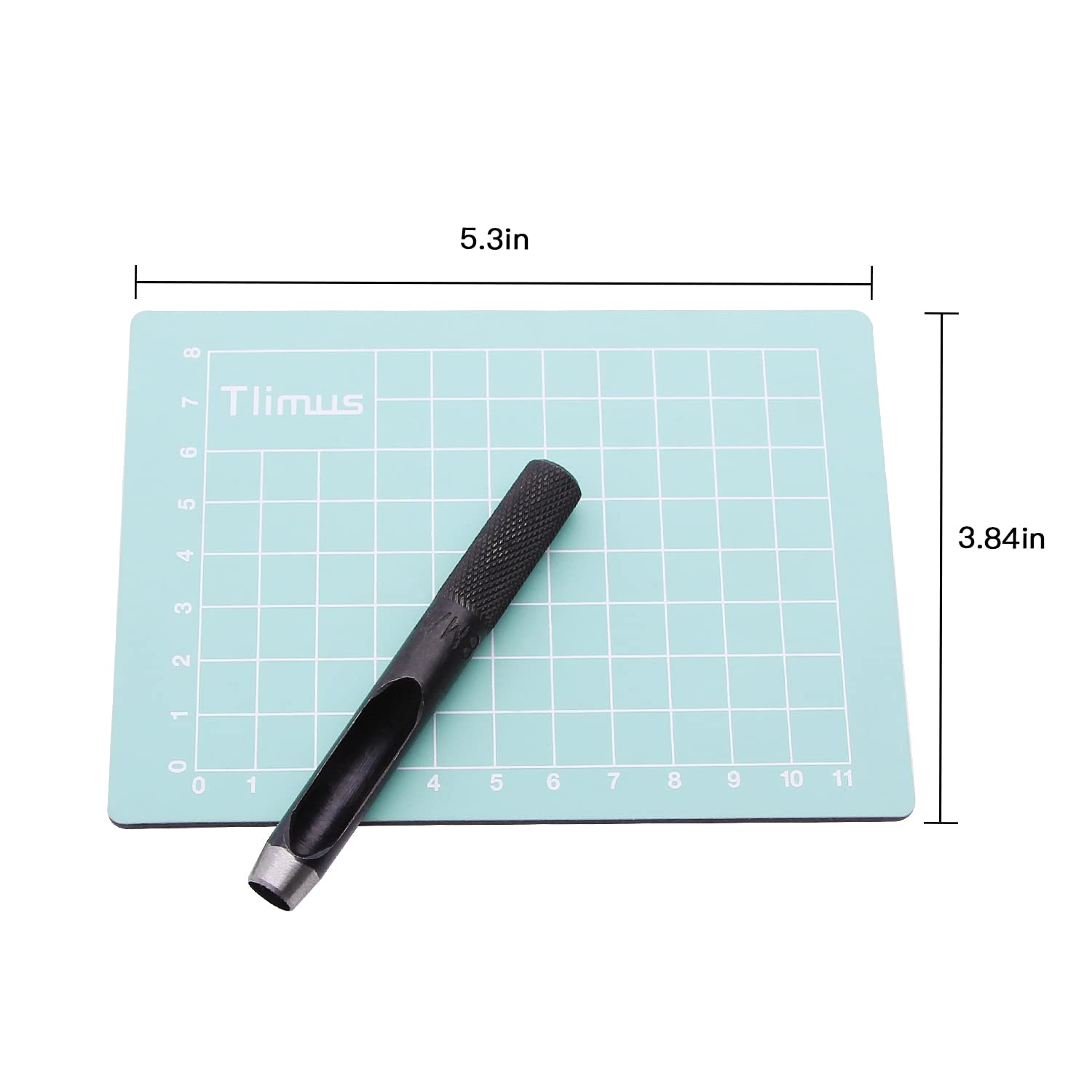Tlimus 9 Pieces Heavy Duty Round Punch Set?3mm-12mm? with a Free ...