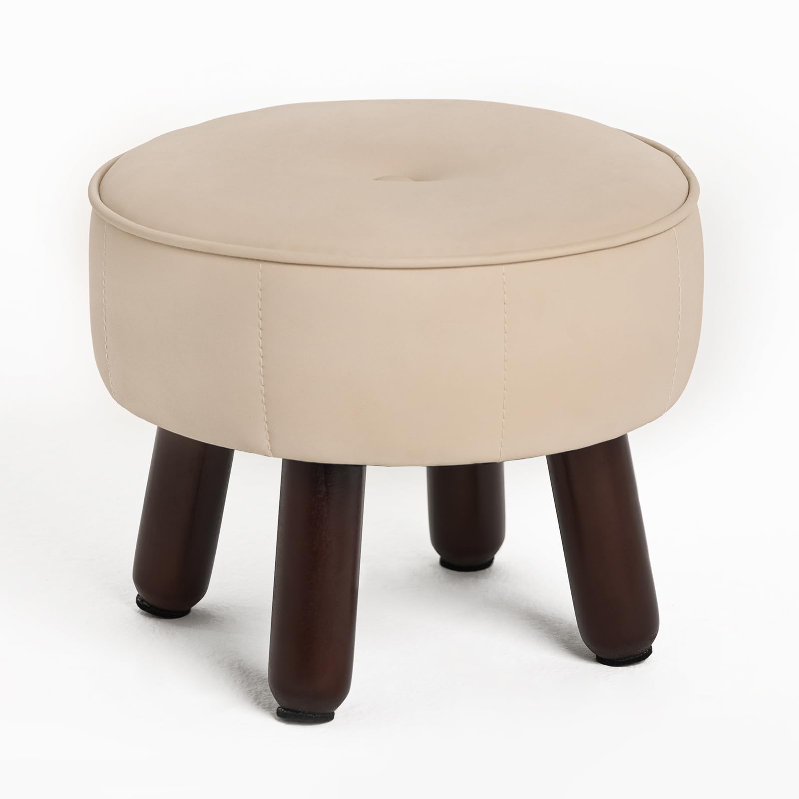Amazon.com: oakvivo Foot Stool, Round Ottoman Footstool Under Desk ...