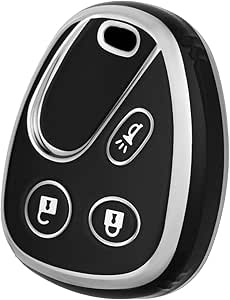 Amazon.com: CHATYYD for Chevy Key Fob Cover, Soft TPU Car Key Cover ...