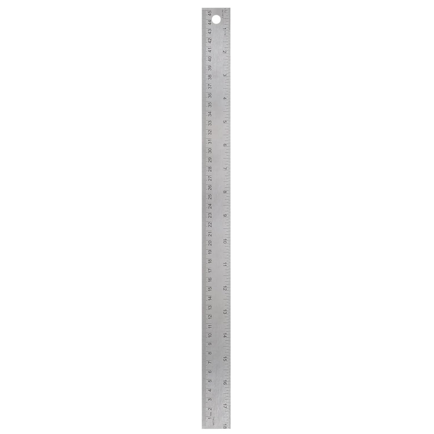 Amazon.com: NUOBESTY Metal Ruler Cork Backed 18 Inch 45cm Stainless ...