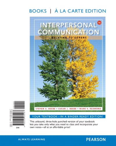 Amazon.com: Interpersonal Communication: Relating to Others: Relating ...