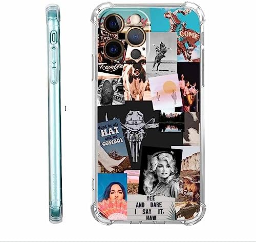 Amazon.com: malegaon Cowboy Cowgirl Collage Case for iPhone 12 Pro Max ...