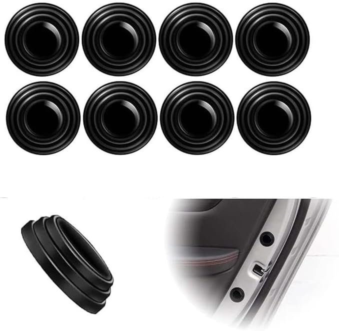 AutoBizarre 8 Pcs Door Shock Absorber Anti-Collision Cushion Pads ...