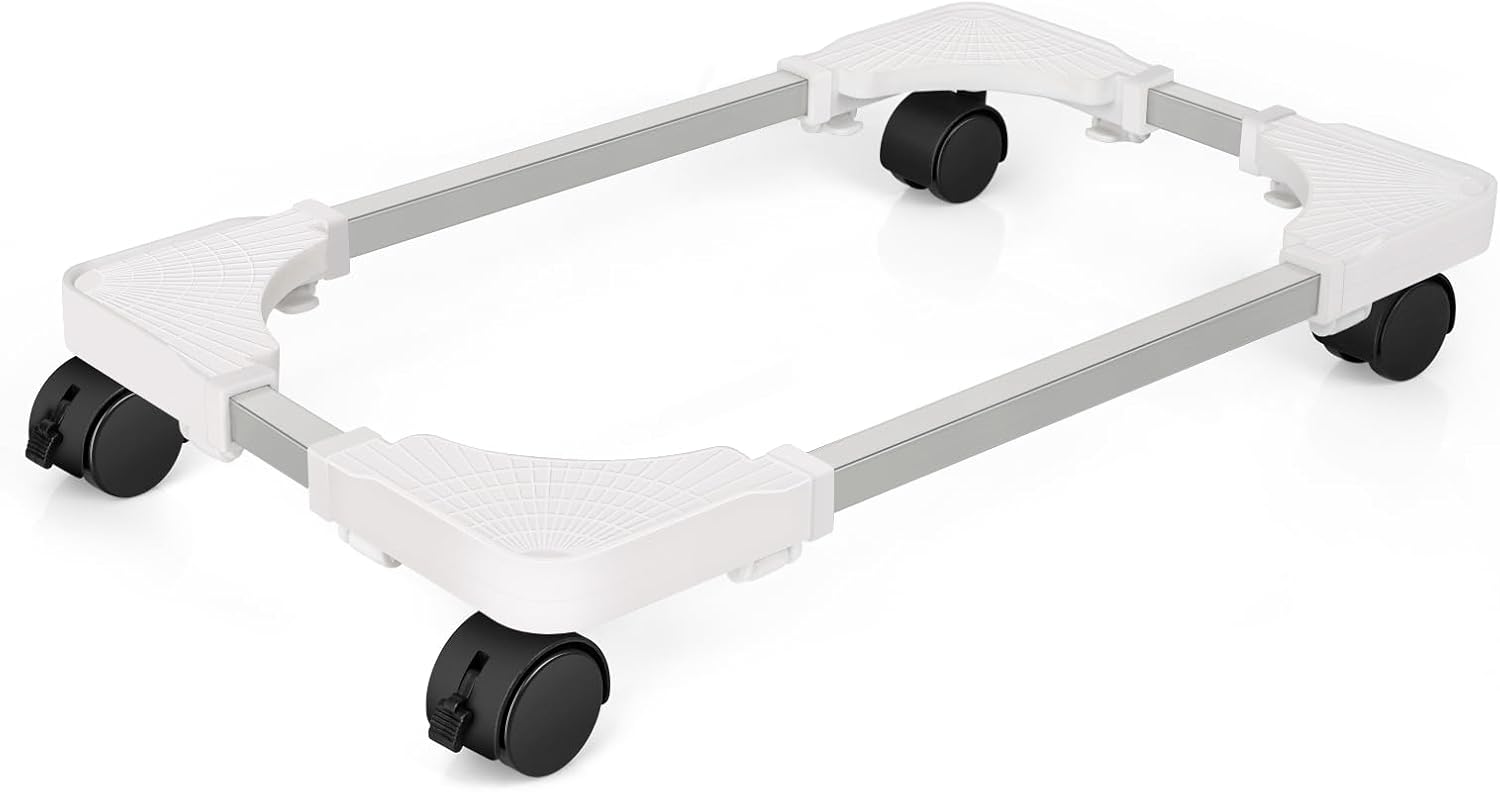 Amazon.com : Liitrton Mobile CPU Stand Adjustable Computer Tower Stand ...