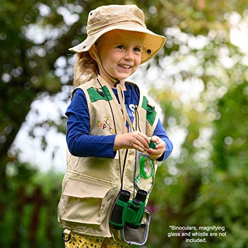 Amazon.com: Kids Explorer Costume including Safari Vest and Hat - Boys ...