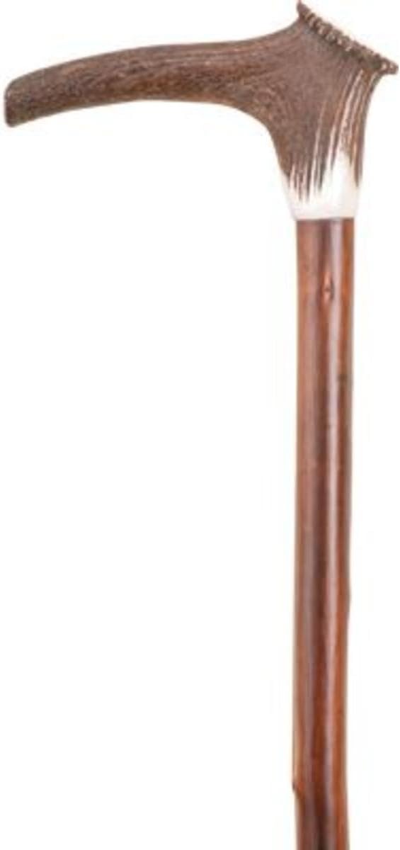 Staghorn Crown Handled Walking Stick : Amazon.co.uk: Health & Personal Care