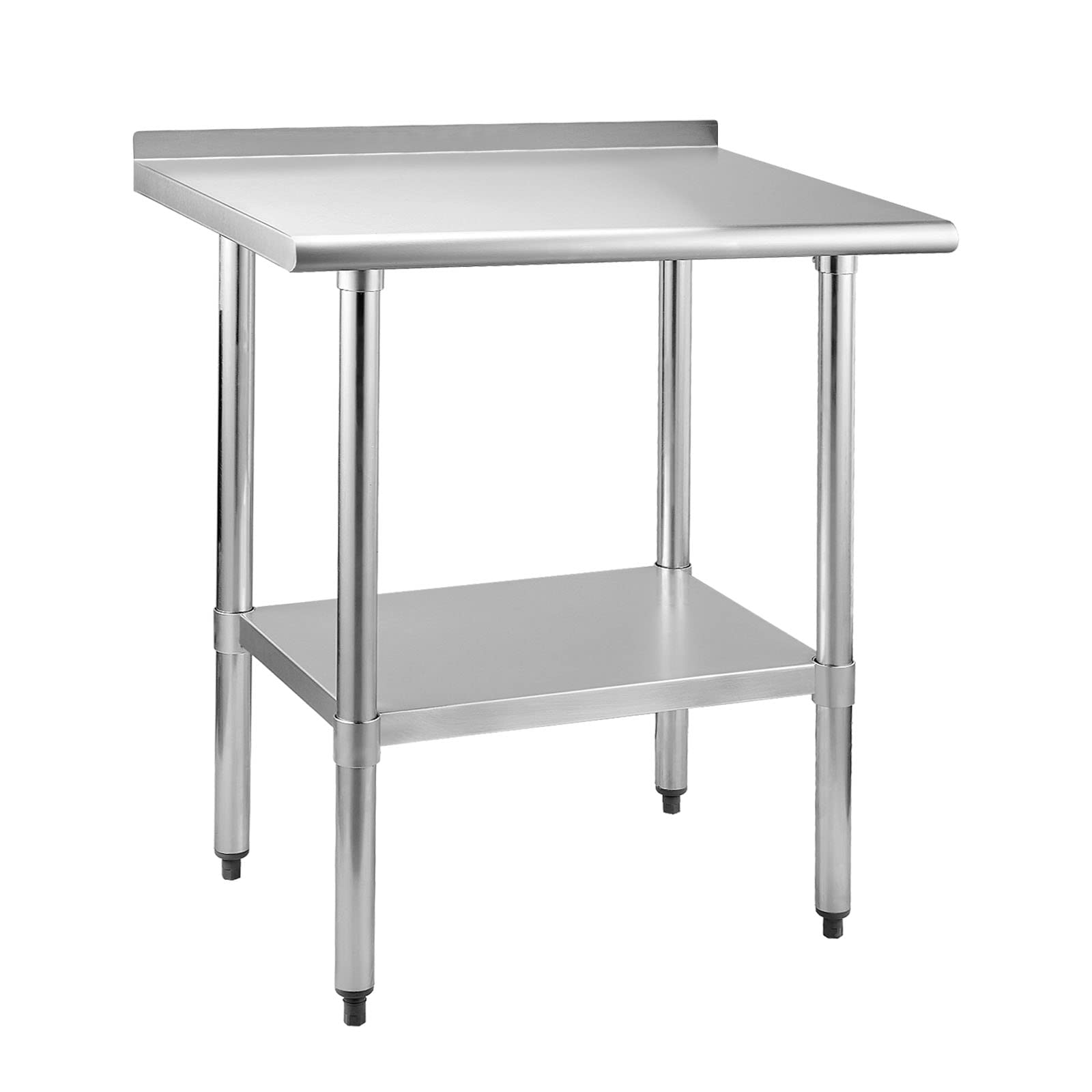 HOCCOT Stainless Steel Table for Prep & Work 24" X 30" inches with ...