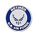 Amazon.com - Round U.S. Air Force Retired Sticker (US Vinyl Decal ret ...