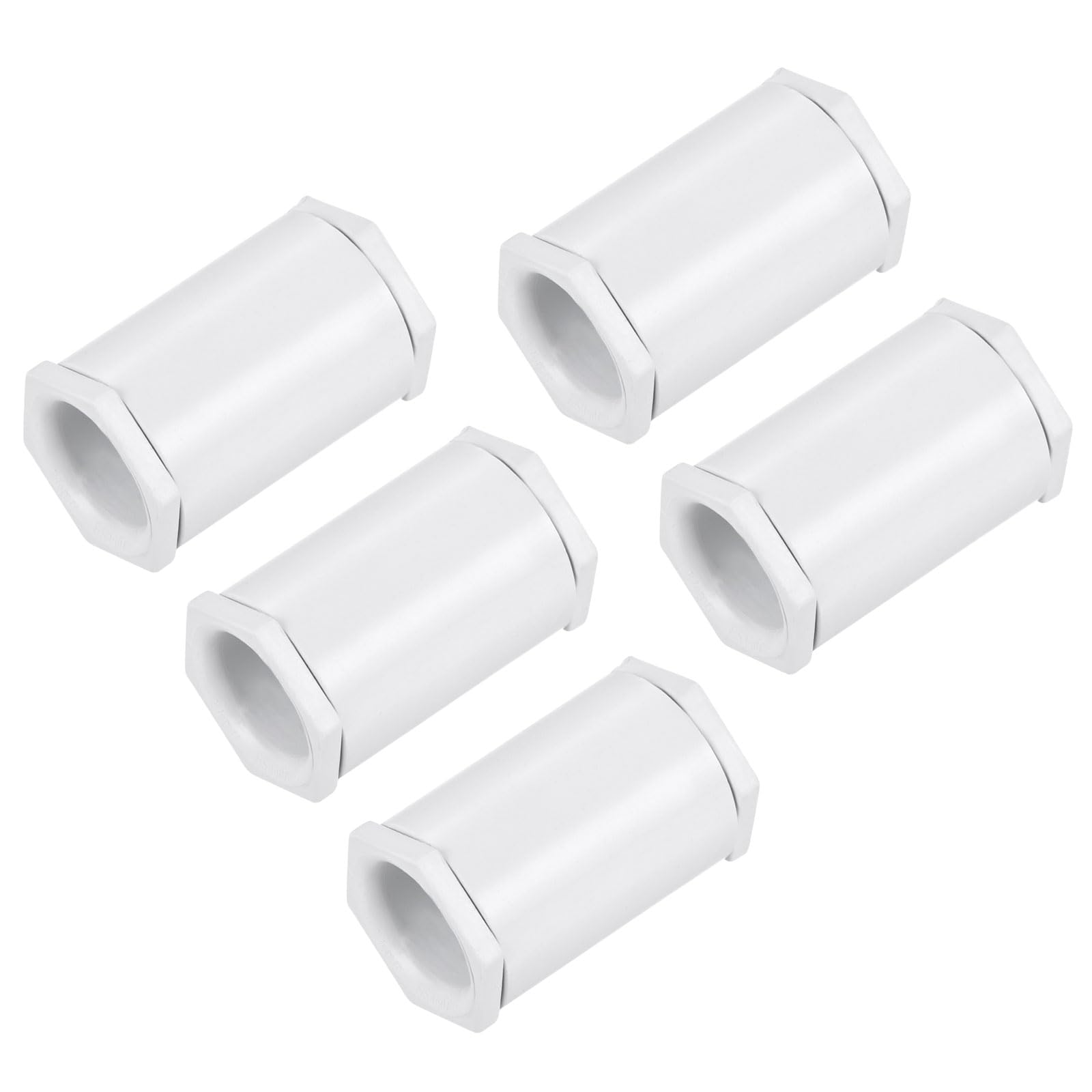 Buy sourcing Conduit Adaptor Double Female PVC Lock Nut 15mm Hole Dia ...