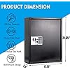Amazon.com: UMEKEN Key Box Wall Mount 200 Position Valet Digital Key ...