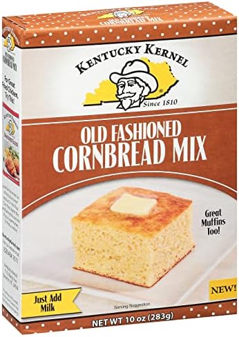 Amazon.com: Kentucky Kernel Old Fashion Cornbread Mix, 10 Ounce ...