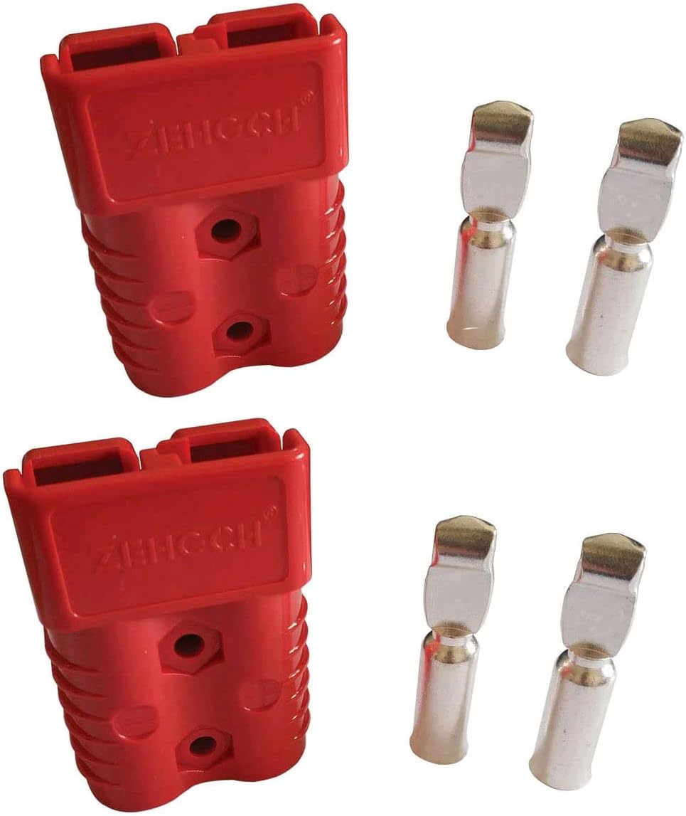 Amazon.com: Anderson SB175 Quick Connect Plug 175 Amp 4 AWG Red ...