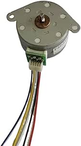Motor Paso a Paso Cuatro Fases Cinco Hilos 35MM Redondo 4 Fases 5 Hilos Motor Paso a Paso 7,5 ...
