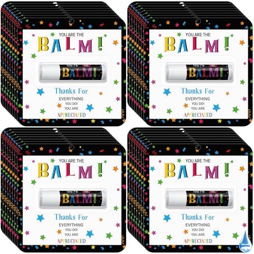 Amazon.com : Sacubee 30 Pack Employee Appreciation Gifts Bulk Lip Balms ...