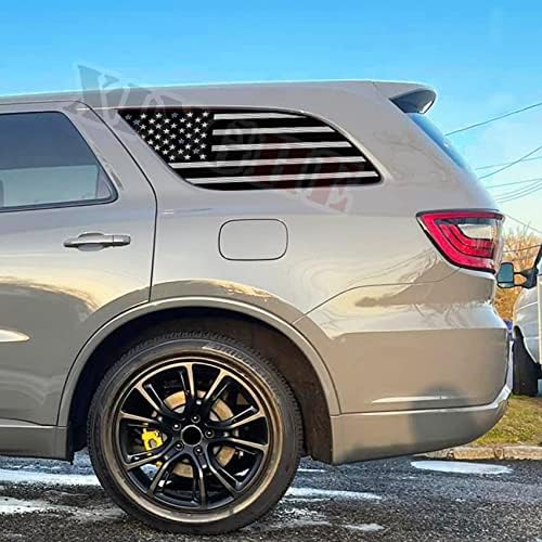 Amazon.com - Zxiaochun Rear Side Window American Flag Decal Compatible ...