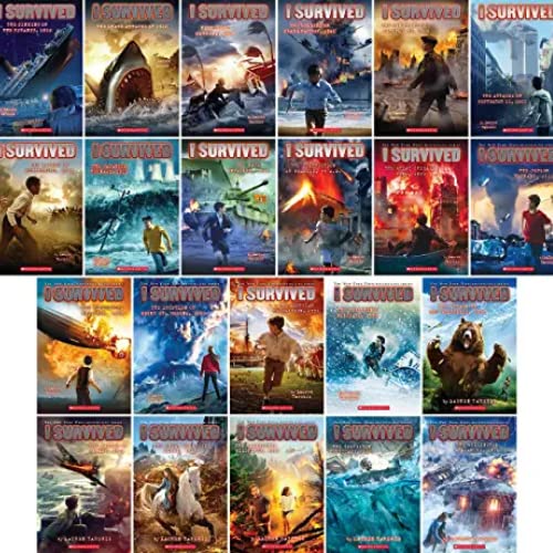 I Survived Series Complete book Set 1-22 + Bonus True Stories Nature ...