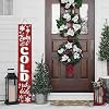 Amazon.com : Winter Snowflake Red Porch Sign Baby It’s Cold Outside ...