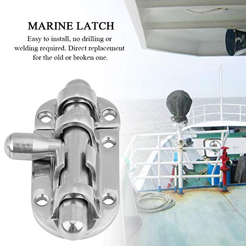 Akozon Ship latch Stainless steel Marine Ship Door Bolt Window lock ...