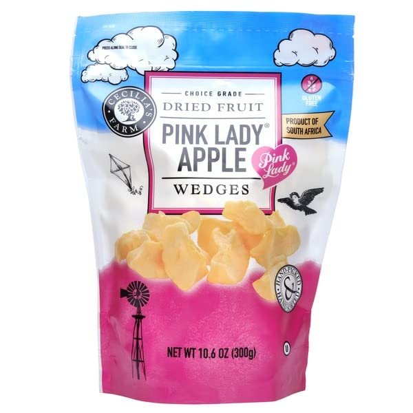 Amazon.com: Cecilia's Farm Pink Lady Dried Apple, 10.6 Ounce : Grocery ...