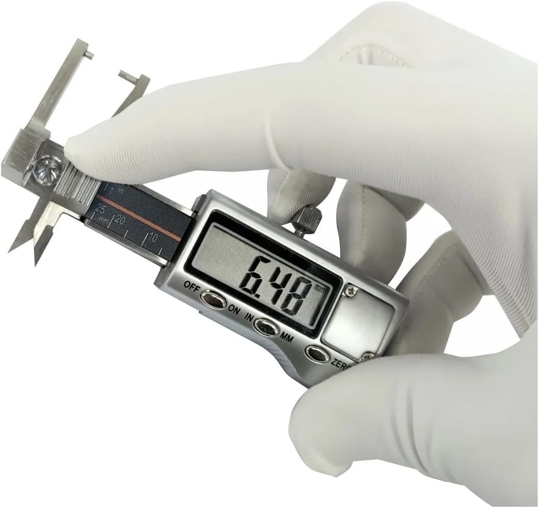 DLUXCA 0-25mm 0.01mm Mini Thickness Gauge Caliper, Electronic Digital ...