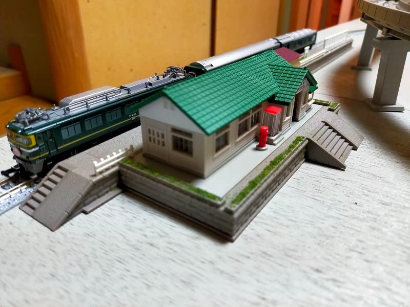 Amazon | トミーテック(TOMYTEC) TOMIX Nゲージ 木造駅舎セット グリーン 4202 鉄道模型用品 | プラモデル 通販