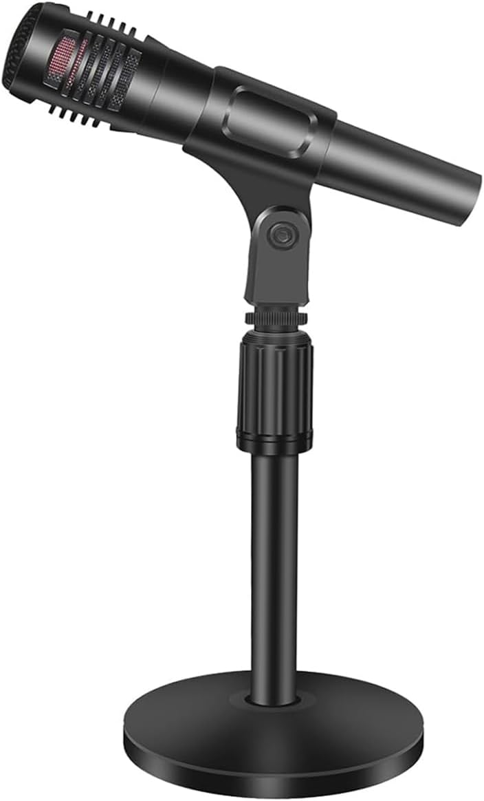 Amazon.com: Eison Microphone Stand Desk Mic Stand Desktop Tabletop ...