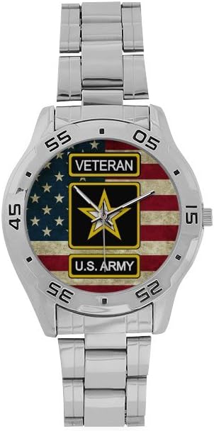 Amazon.com: Special Design Military US Army Veteran and American Flag ...