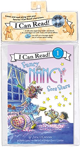 Fancy Nancy Sees Stars Book and CD (I Can Read Level 1): O'Connor, Jane ...