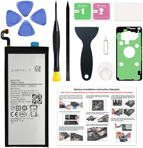 Amazon.com: MAXSHARKS New Upgraded Battery for Galaxy S7 Edge, EB ...