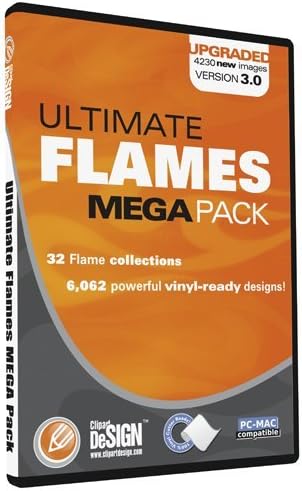 Flames Clipart, Vinyl Cutter Plotter Clip Art Images, Tribal Flame ...