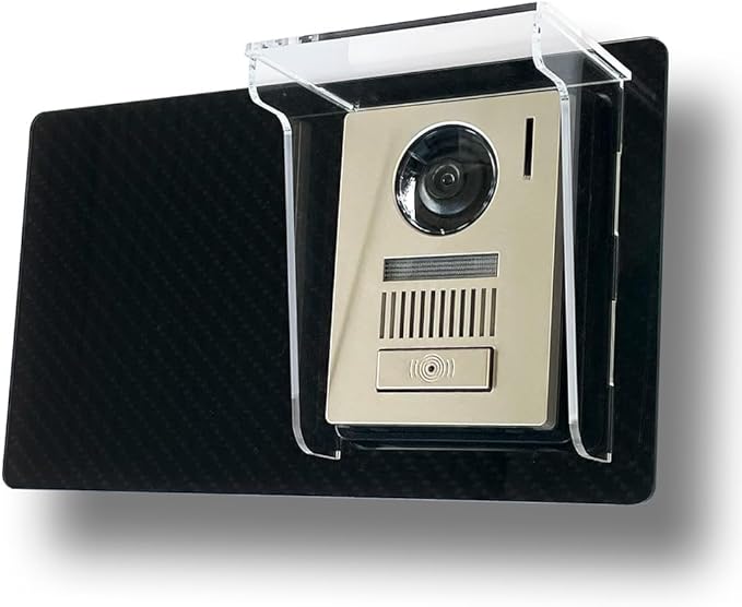 Amazon.co.jp: 【MESEBOレインシールド】インターホン用アクセサリー 玄関周りをおしゃれに変える「スマートな着せ替え伝言ボード ...