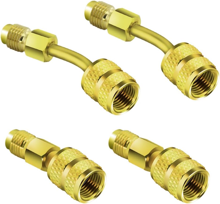 Amazon.com: Apeixoto R410A Adapter with 5/16 Inch SAE Female Quick ...