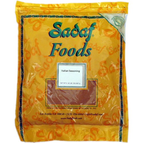 Amazon.com : Sadaf Italian Seasoning, 5-Pounds : Grocery & Gourmet Food