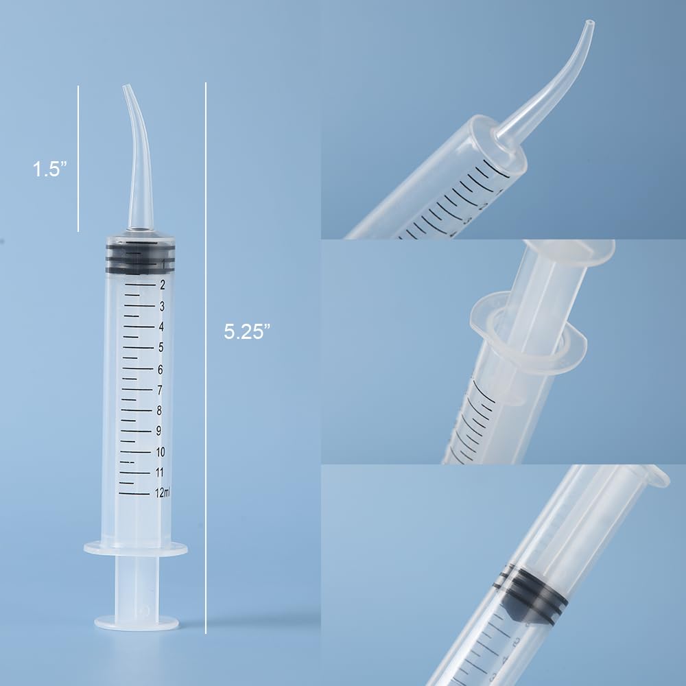 Snapklik.com : JMU 100 Pcs Dental Irrigation Syringe