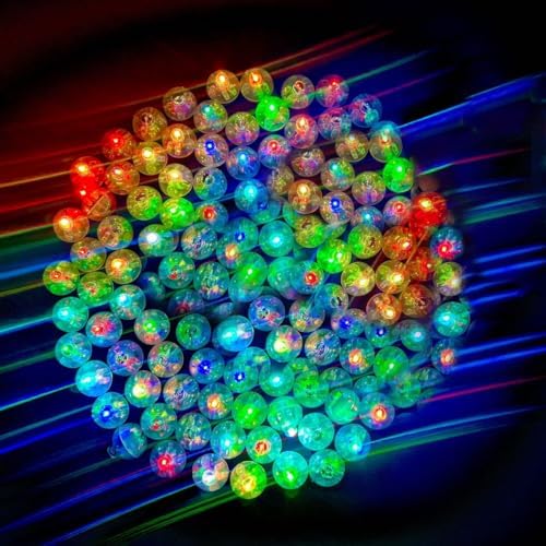 Magnoloran Led Balloon Lights, 20 Pack Multicolor LED Mini Submersible ...