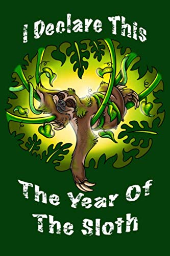 The Year Of The Sloth 2020 Planner: Lazy Daily Gratitude Journal ...