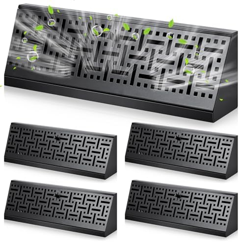 Landhoow 4 Pcs Baseboard Diffuser Register (Duct Opening Size), Vent ...