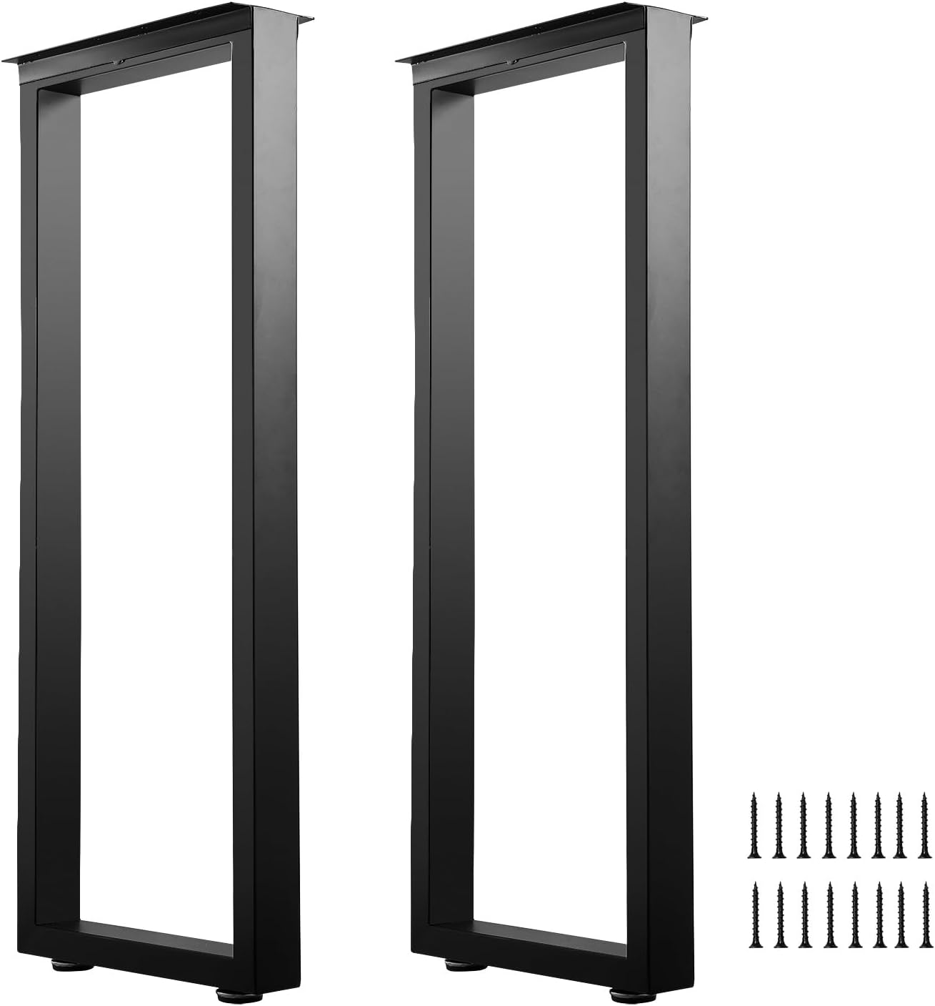 Amazon.com: ALLCOS 36 Inch Metal Bar Table Legs, Heavy Duty Dining ...