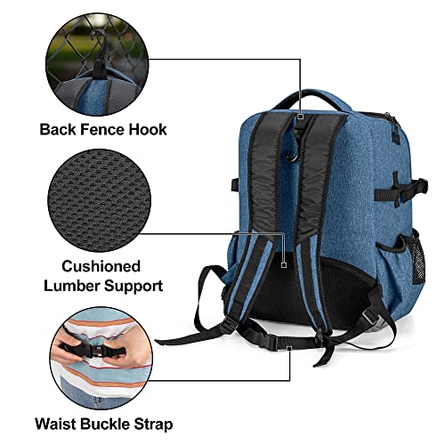 Snapklik.com : DSLEAF Baseball Backpack For 4 Bats, Softball Bag