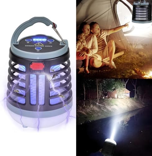 RIPPTON Grey Spider-R1 Mosquito and Fly Killer Camping Light, 2 Light ...