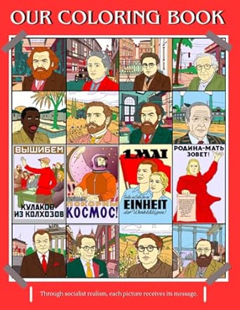 Our Coloring Book: The Communist Manifesto Illustrated for Coloring: A ...
