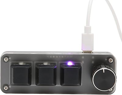 Amazon.com: BTXETUEL SayoDevice O3C OSU Keyboard Rapid Trigger Hall ...